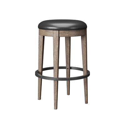 ROUND BACKLESS BAR STOOL