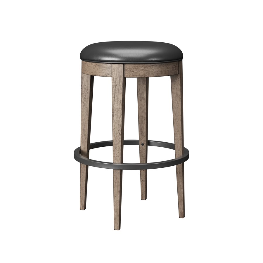 ROUND BACKLESS BAR STOOL