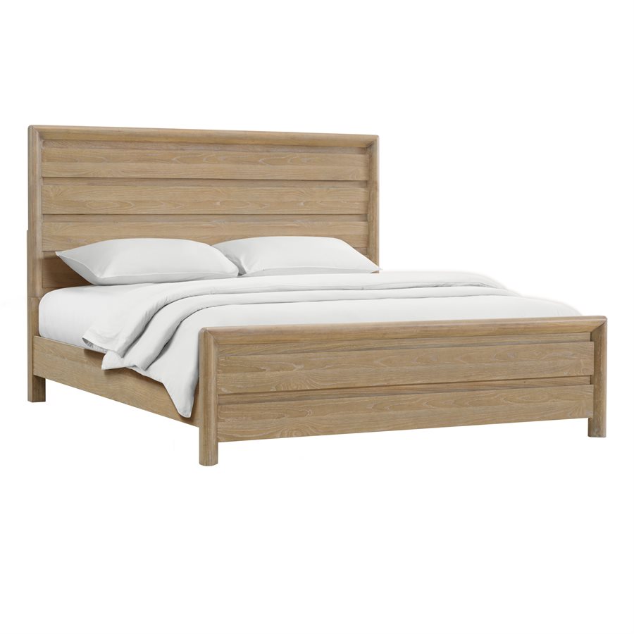 COMPLETE KING PANEL BED