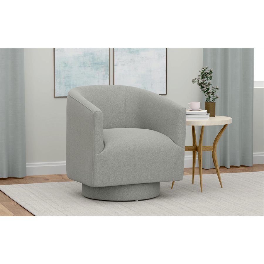 SWIVEL CHAIR - GRAY