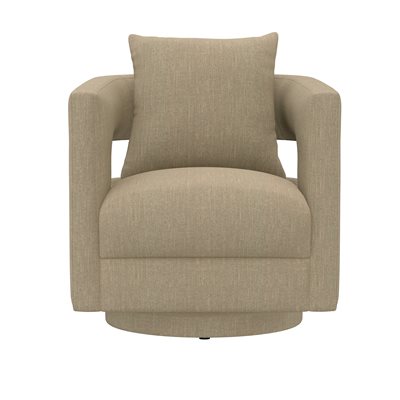 SWIVEL CHAIR - TAN