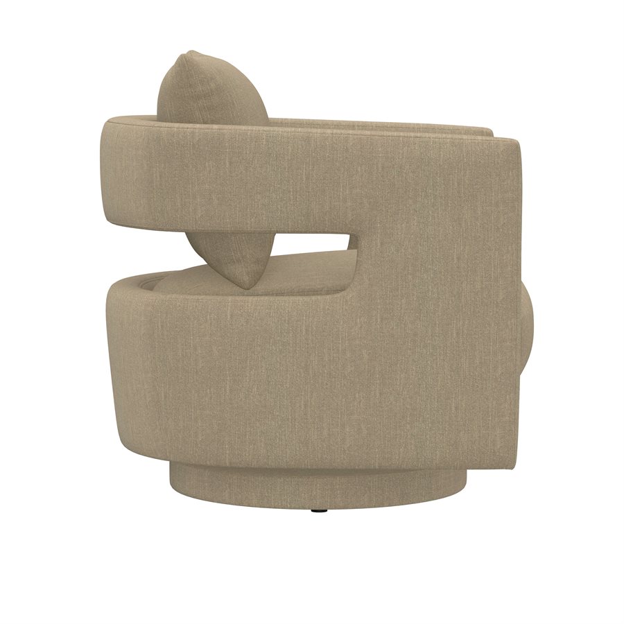 SWIVEL CHAIR - TAN